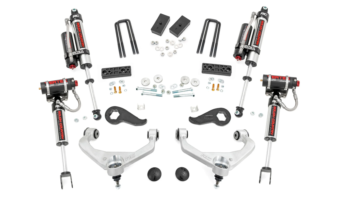 3'' Rough Country Vertex Lift Kit Chevy/GMC 2500HD/3500HD (2020-2025 ...
